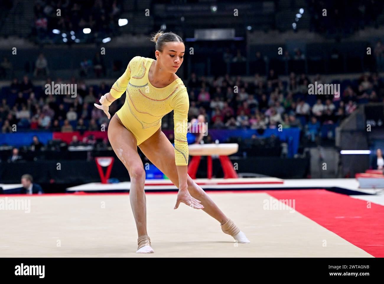 Liverpool, England, UK. 16th Mar, 2024. Georgia-Mae FENTON on the Floor ...