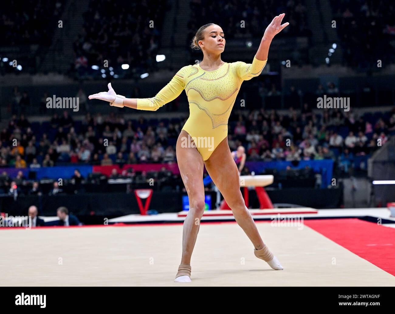 Liverpool, England, UK. 16th Mar, 2024. Georgia-Mae FENTON on the Floor ...