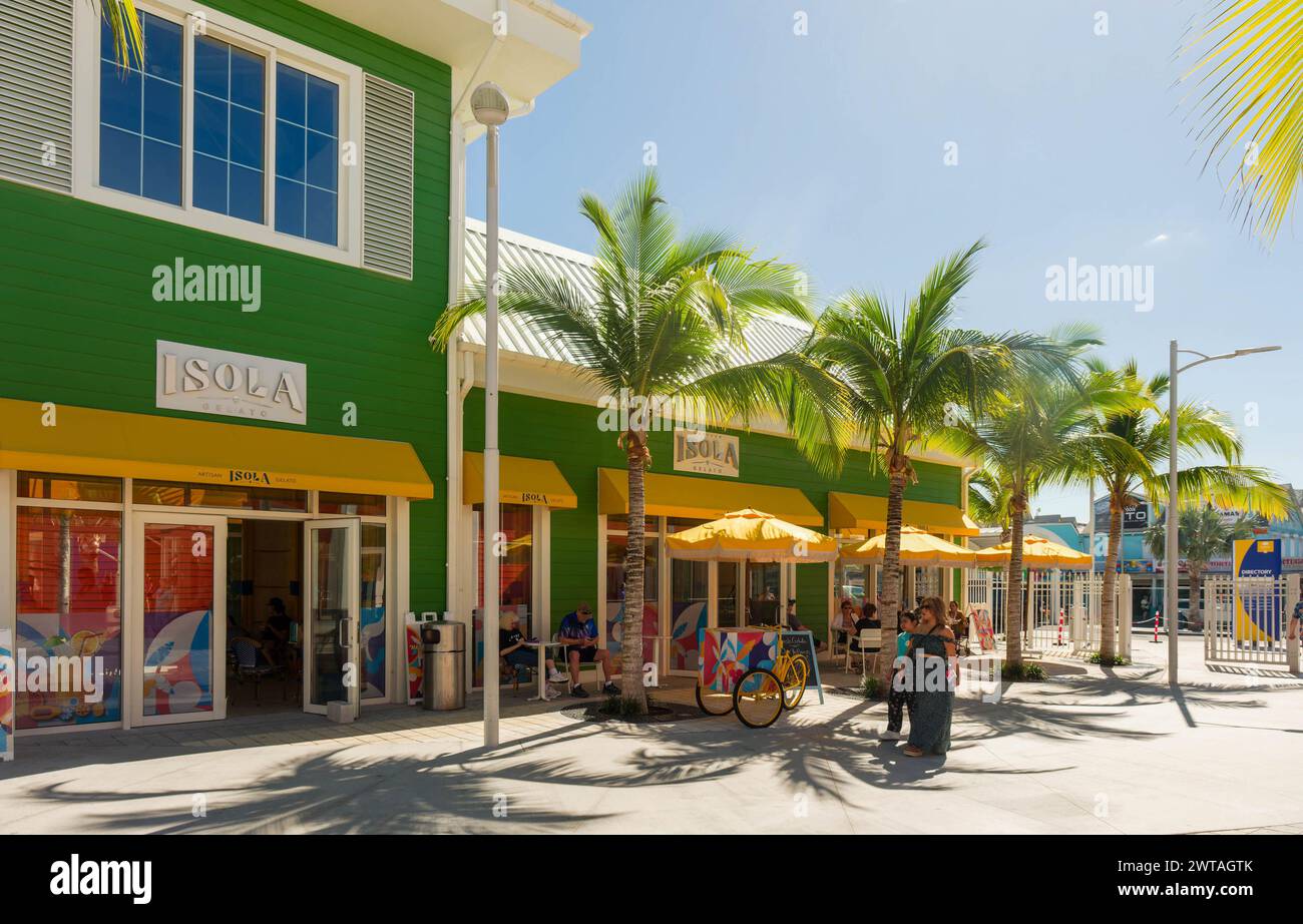 NASSAU, BAHAMAS - January 31, 2024: With a population of 260,000 ...