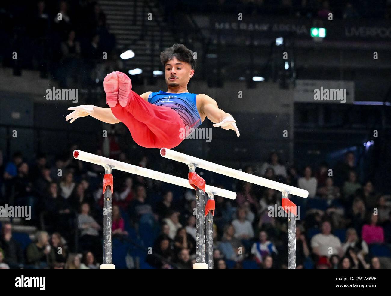 Liverpool, England, UK. 16th Mar, 2024. Jake JARMAN on the Parallel ...