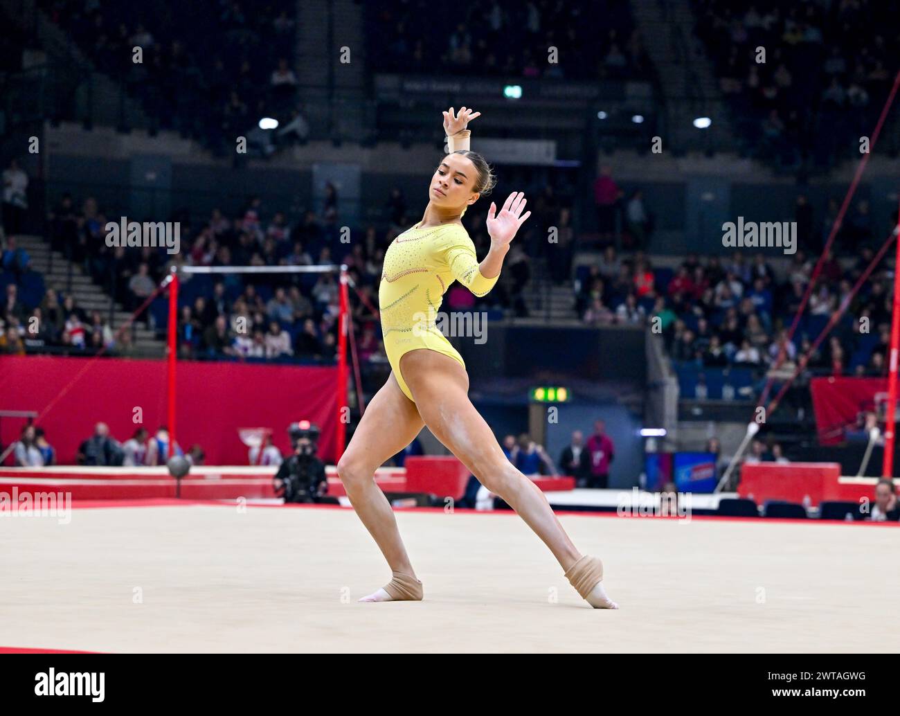 Liverpool, England, UK. 16th Mar, 2024. Georgia-Mae FENTON on the Floor ...