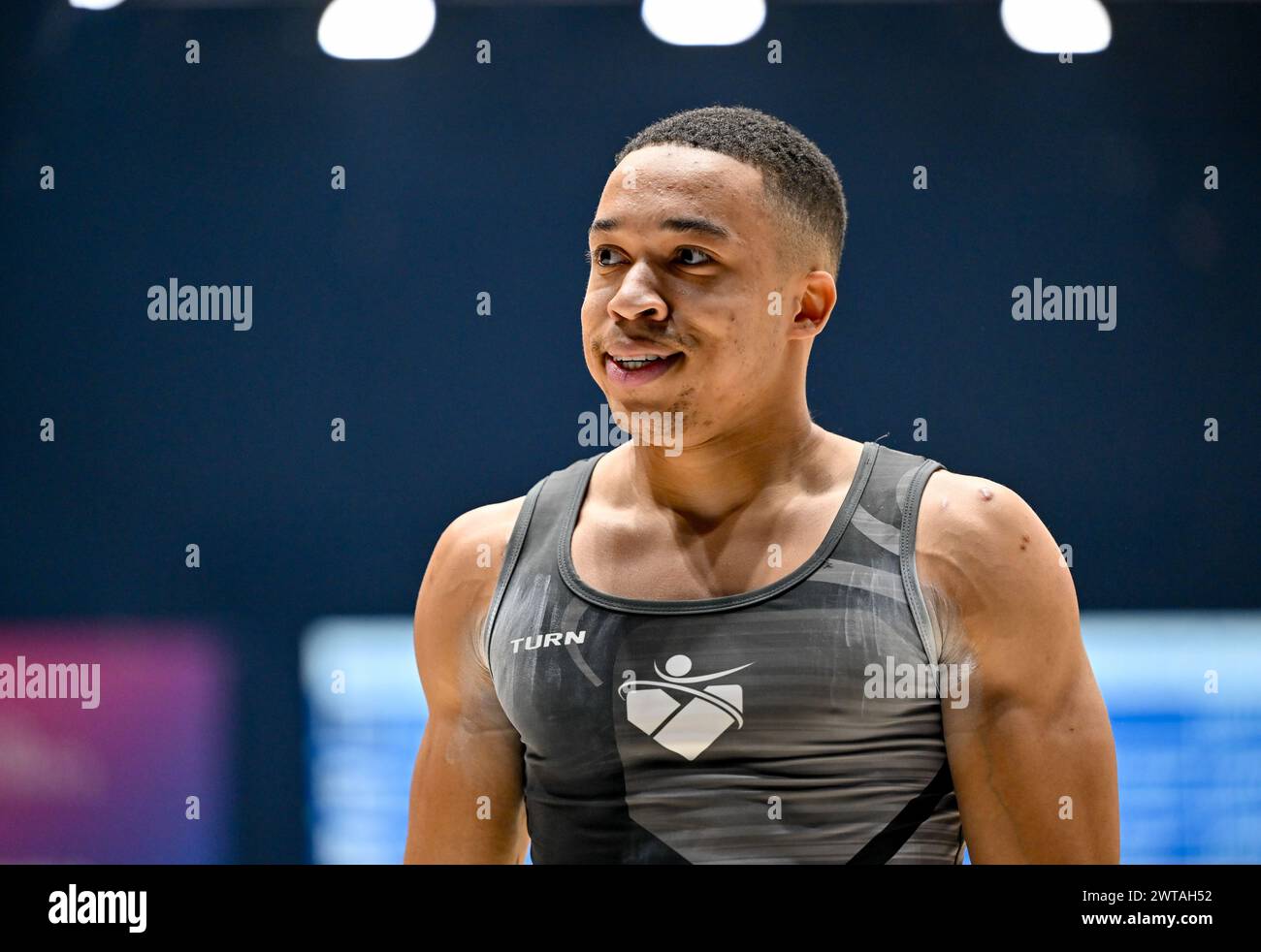 Liverpool, England, UK. 16th Mar, 2024. Joe FRASER finishes on the ...