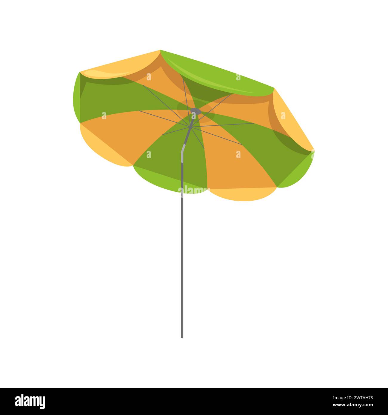 Sea holiday umbrella. Beach sunbathing tools, sea umbrella instrument ...