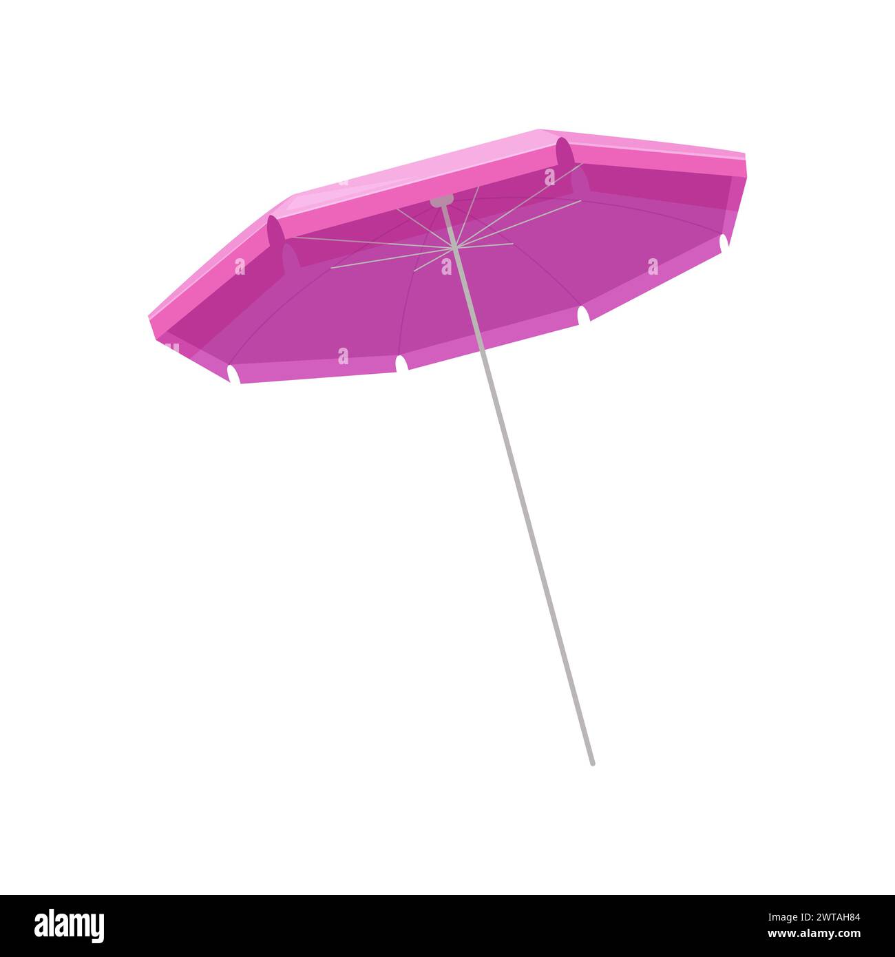 Sea beach umbrella. Beach sunbathing tools, sea holiday instrument ...