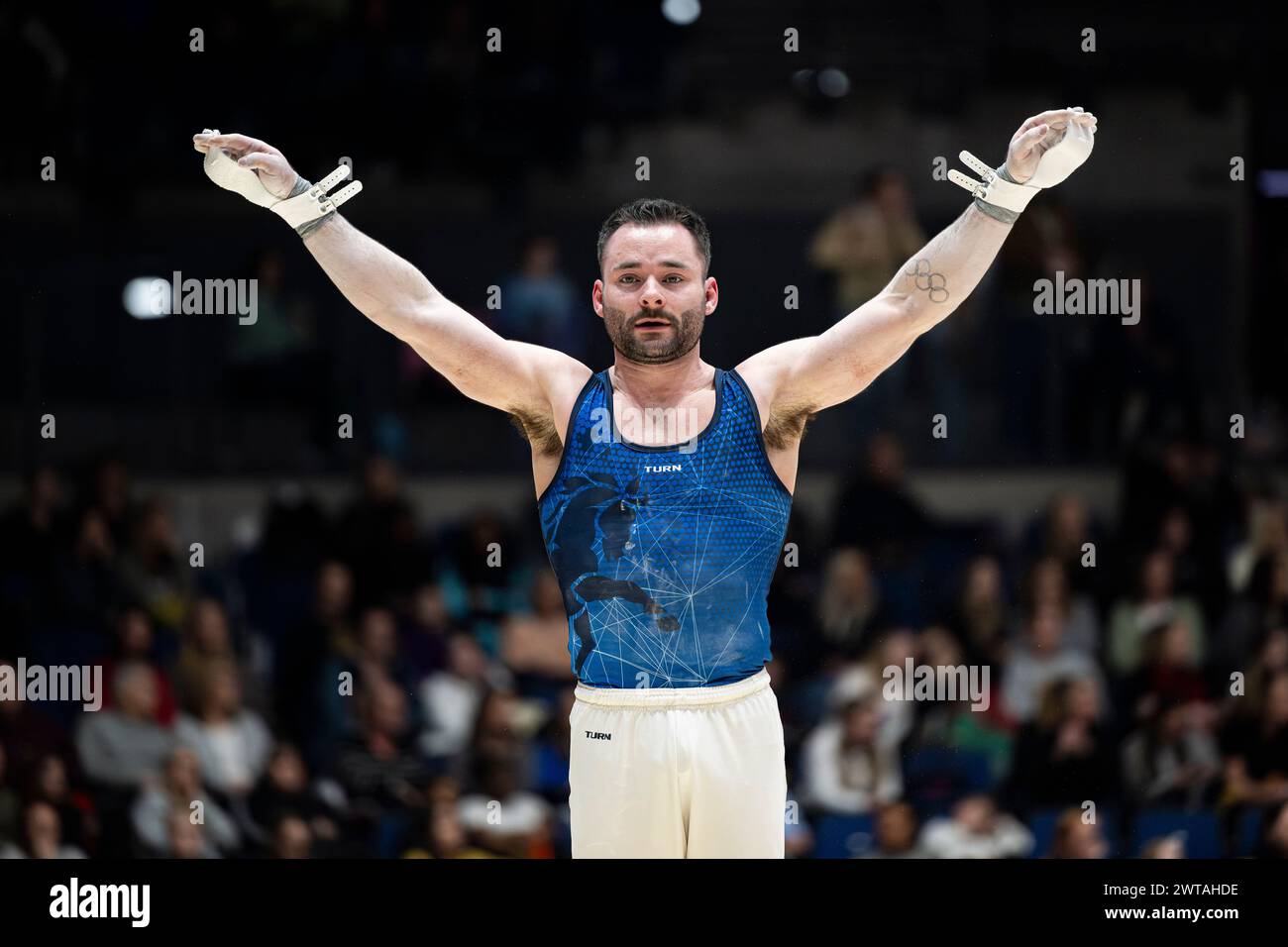 LIVERPOOL, UNITED KINGDOM. 16 Mar, 24. James Hall competes in Men’s ...