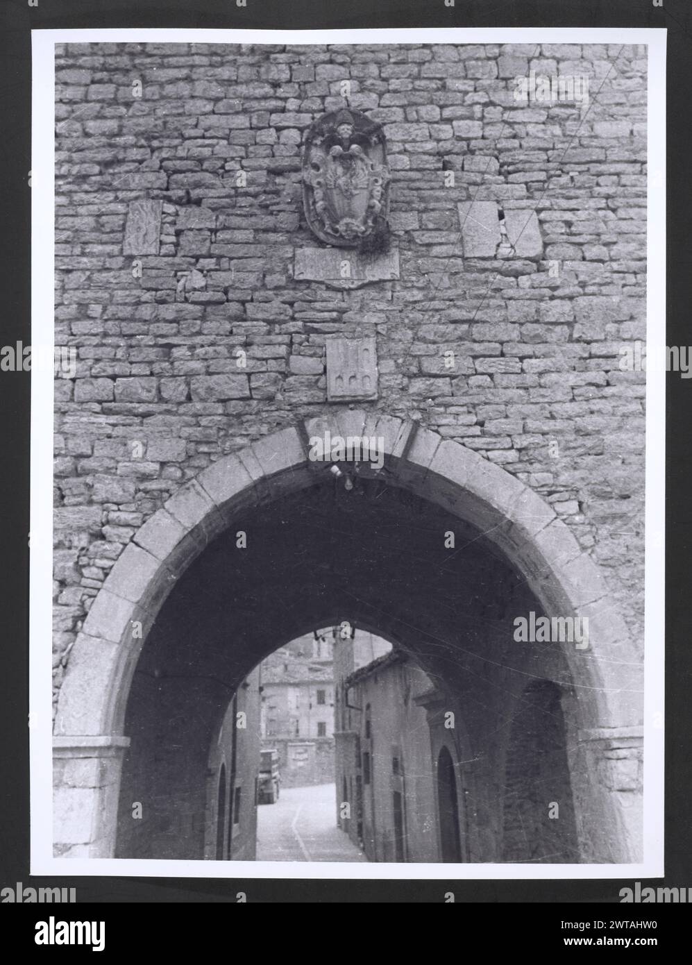 Marches Macerata Visso General views. Hutzel, Max 1960-1990 General ...