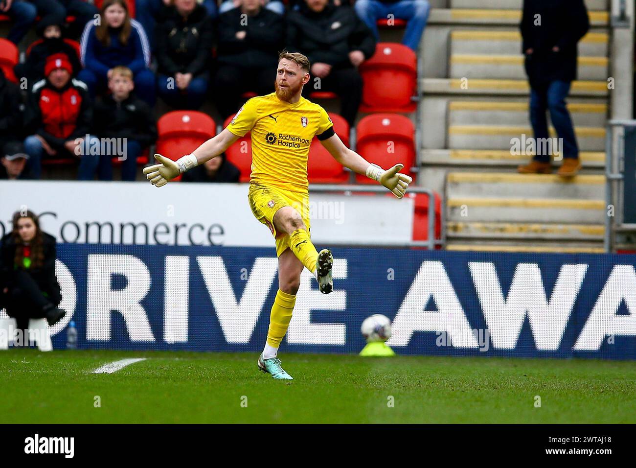 AESSEAL New York Stadium, Rotherham, England - 16th March 2024 Viktor ...
