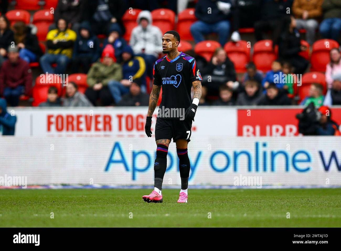 AESSEAL New York Stadium, Rotherham, England - 16th March 2024 Delano ...