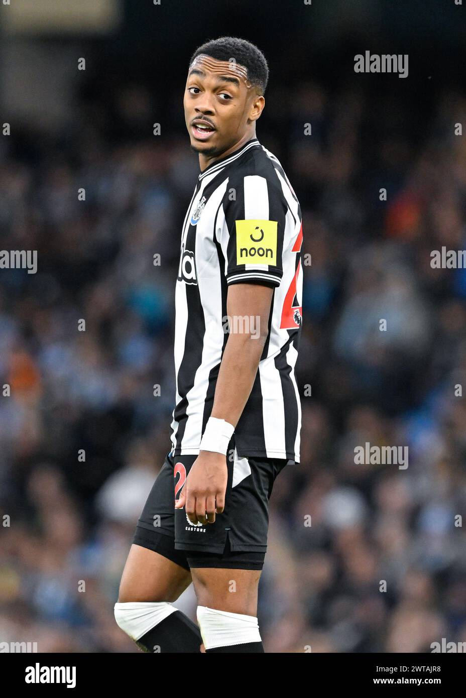 Joe Willock of Newcastle United, during the Emirates FA Cup Quarter ...