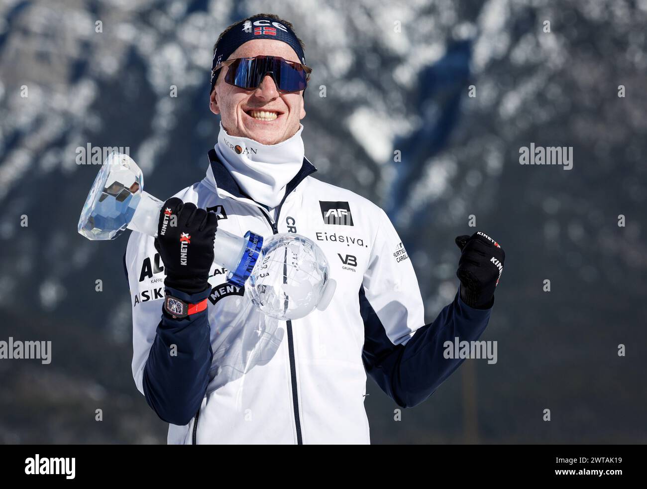 Canmore, Canada. 16th Mar, 2024. Norway's Johannes Thingnes Boe ...