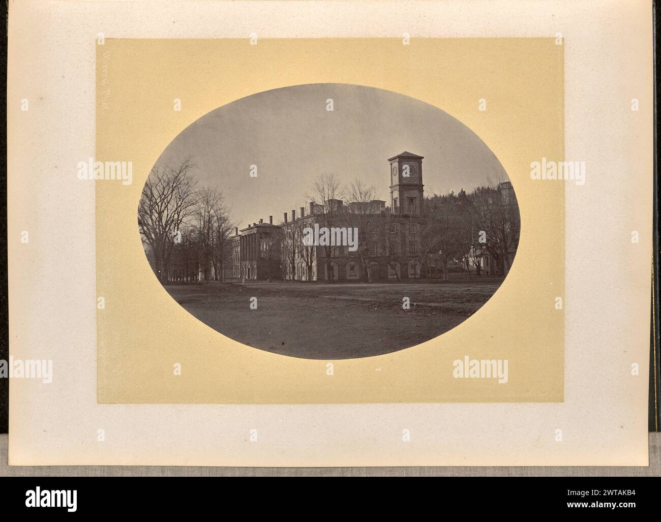 Old Academic Building, West Point. George Kendall Warren, photographer ...