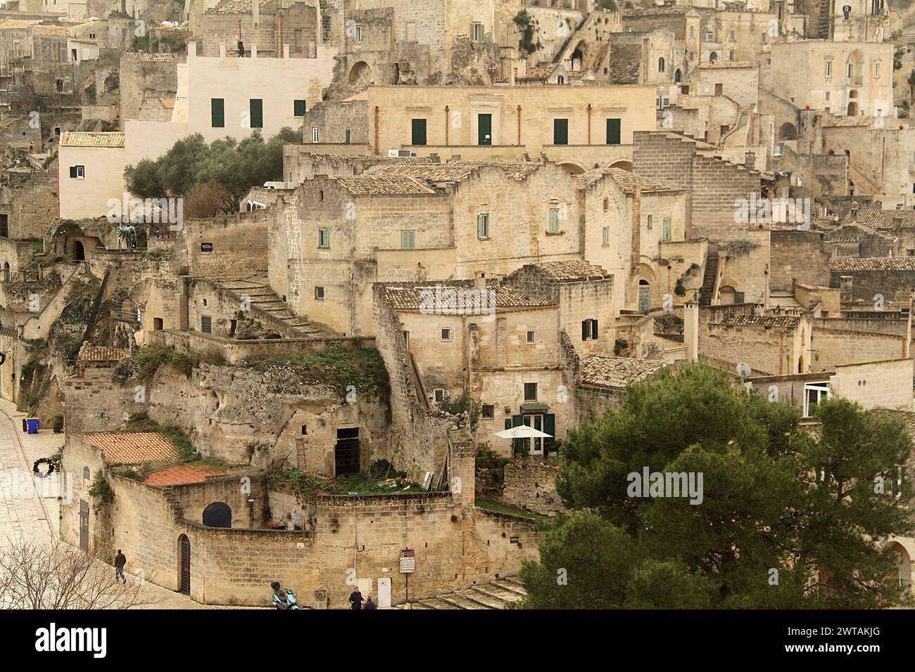 Matera, Italy. Buildings in the ancient Sassi di Matera Stock Photo - Alamy