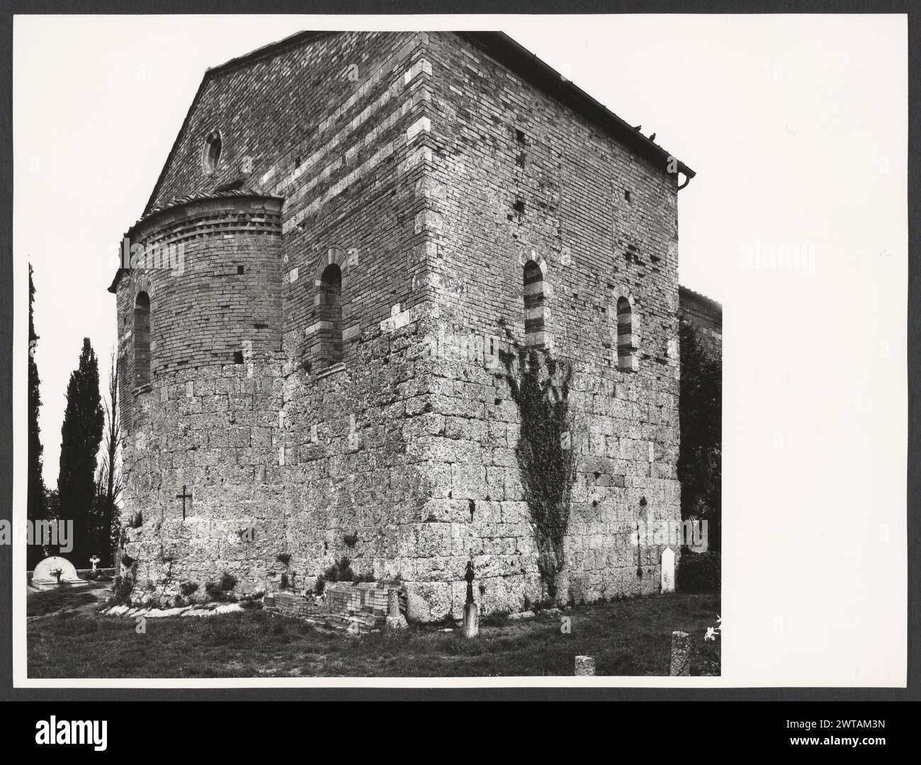 Tuscany Siena Radicondoli S. Simone. Hutzel, Max 1960-1990 Six exterior ...
