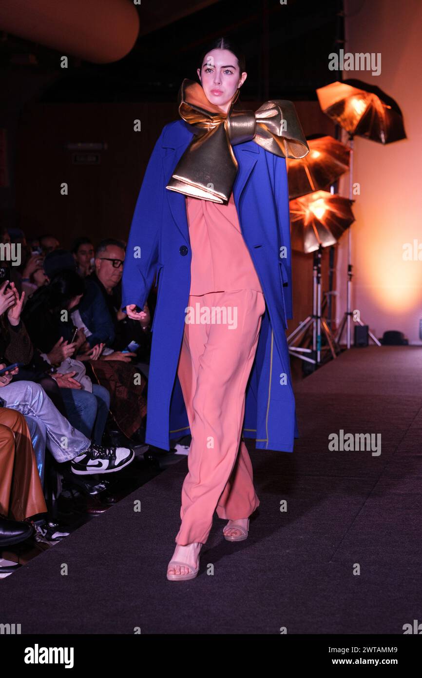 Javier Delafuente fashion show during Madrid Es Moda 2024 at the ...