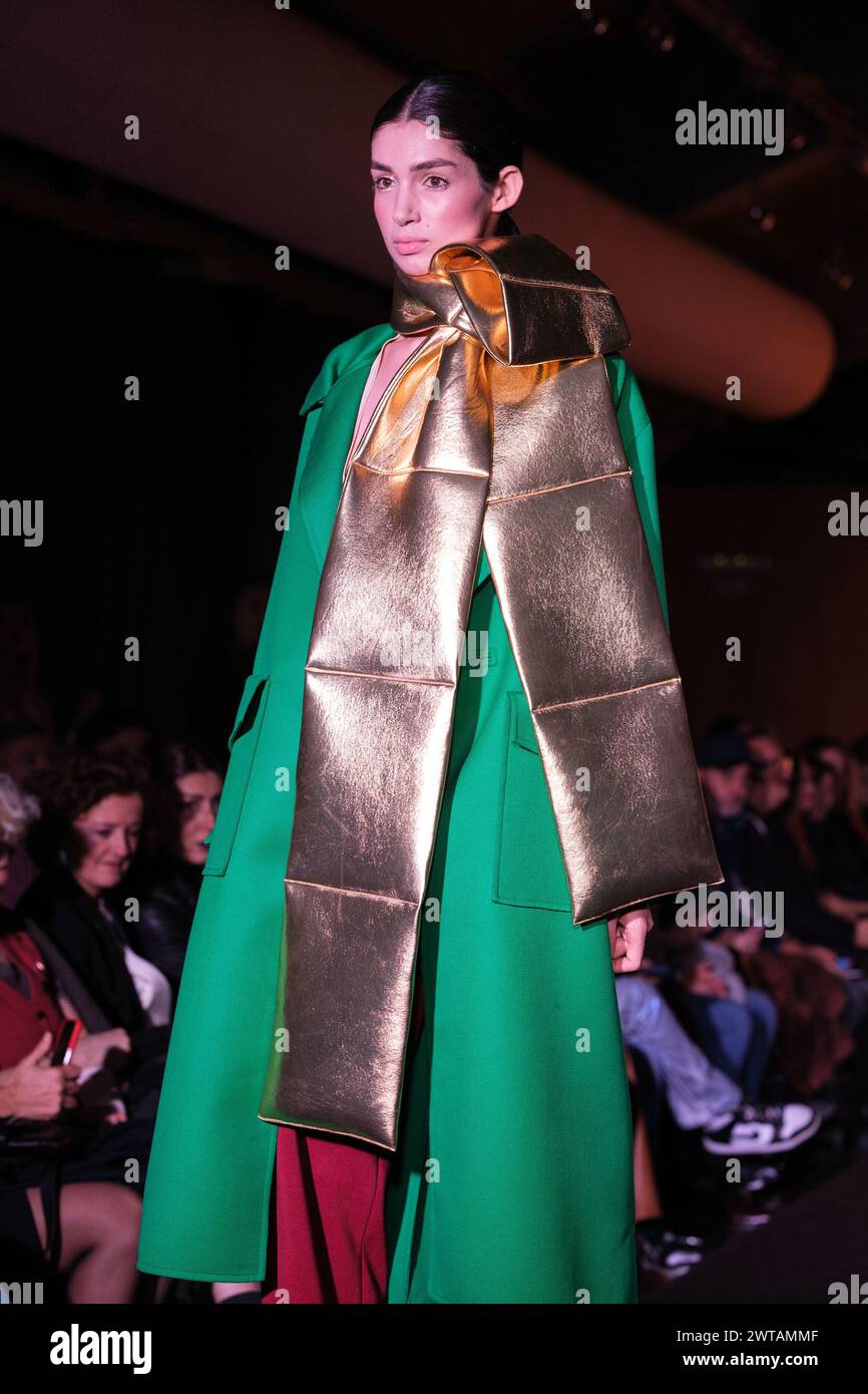 Javier Delafuente fashion show during Madrid Es Moda 2024 at the ...