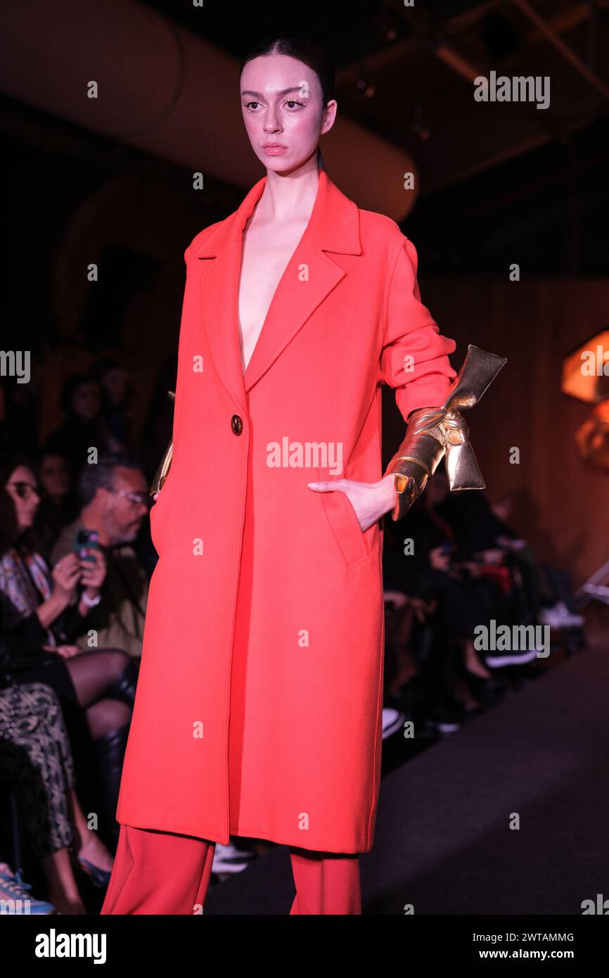 Javier Delafuente fashion show during Madrid Es Moda 2024 at the ...