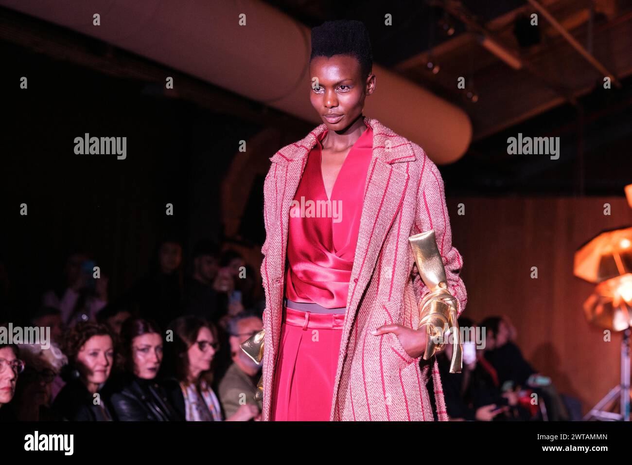 Javier Delafuente fashion show during Madrid Es Moda 2024 at the ...