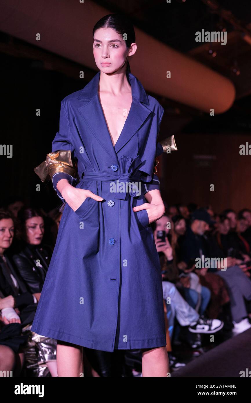 Javier Delafuente fashion show during Madrid Es Moda 2024 at the ...