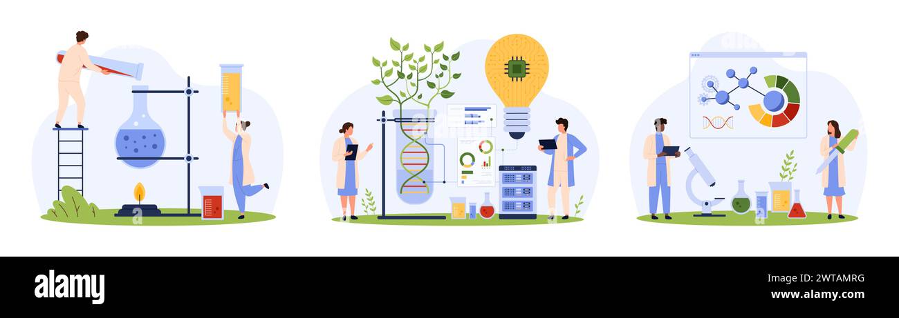 Science experiment cartoon hi-res stock photography and images - Alamy