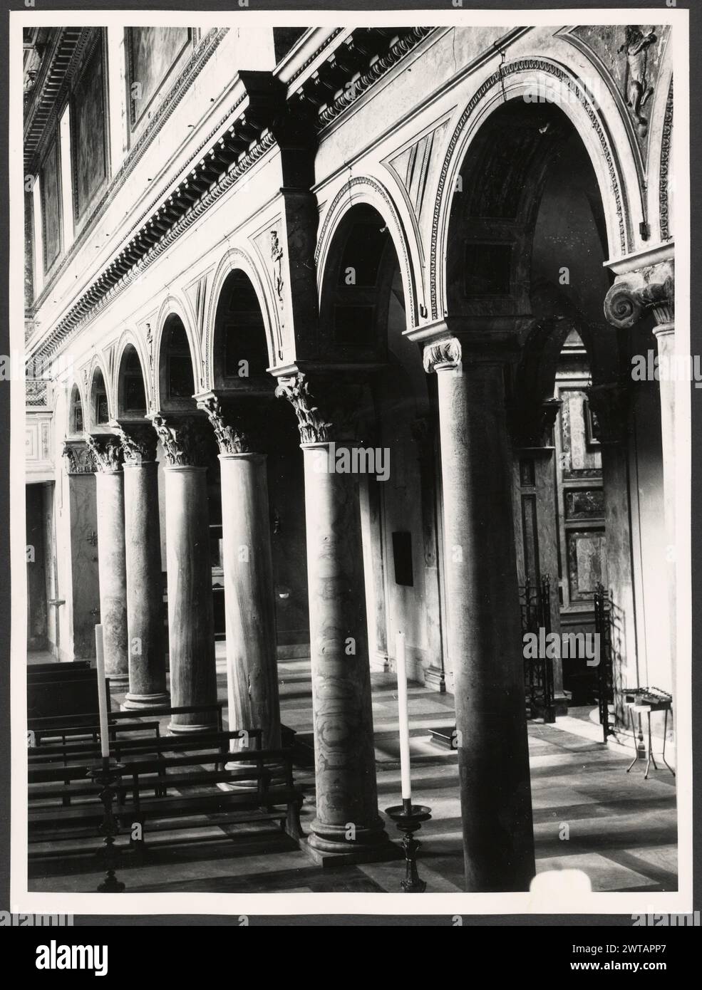 Lazio Roma Rome S. Nicola in Carcere1. Hutzel, Max 1960-1990 Medieval ...