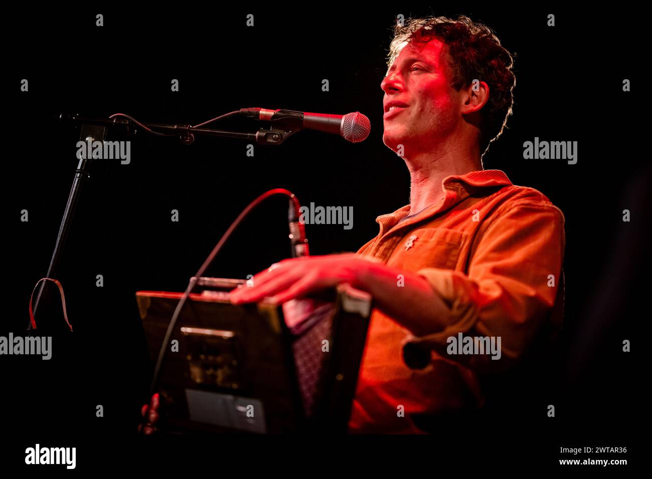 Edinburgh, Scotland. Sat 16 March 2024. English folk singer-songwriter ...