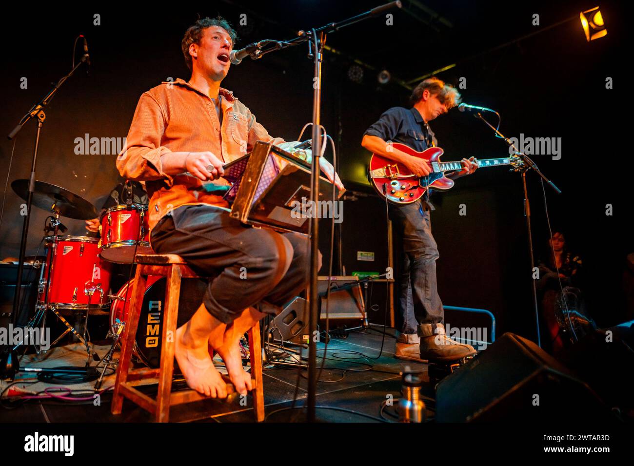 Edinburgh, Scotland. Sat 16 March 2024. English folk singer-songwriter ...