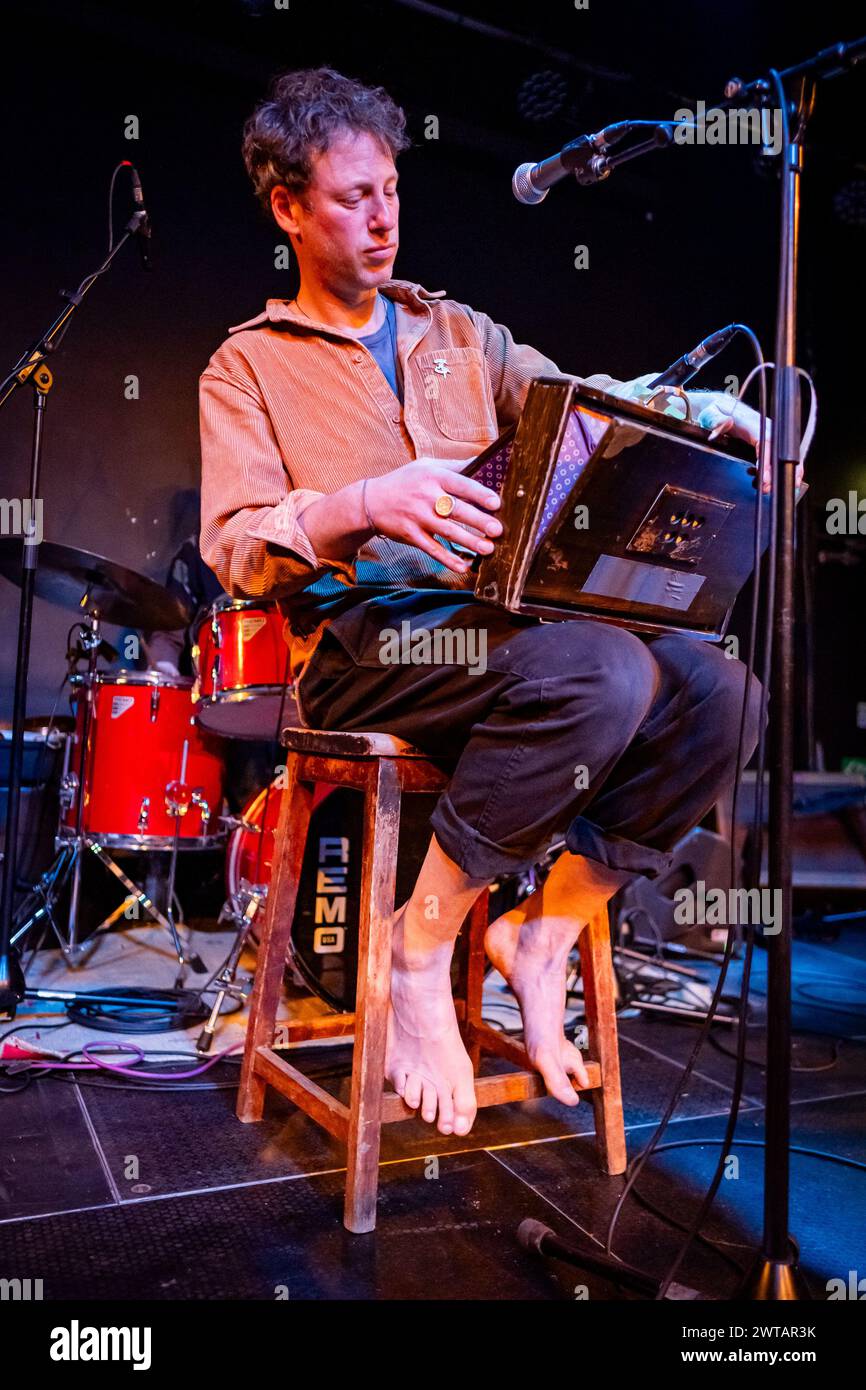 Edinburgh, Scotland. Sat 16 March 2024. English folk singer-songwriter ...