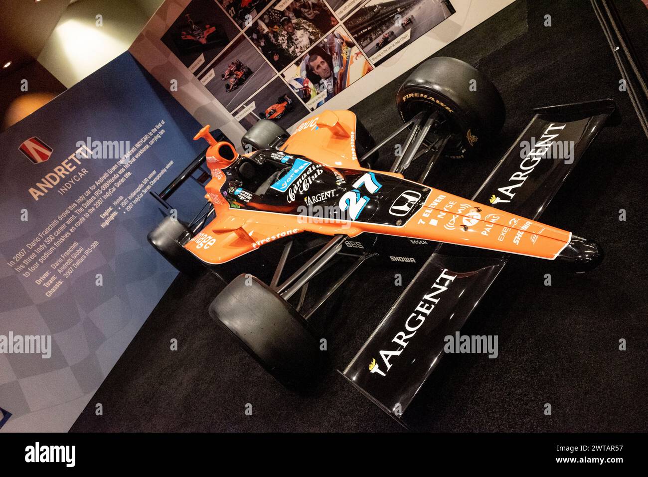 The Andretti Indy car is a pinnacle of motorsport engineering, renowned ...
