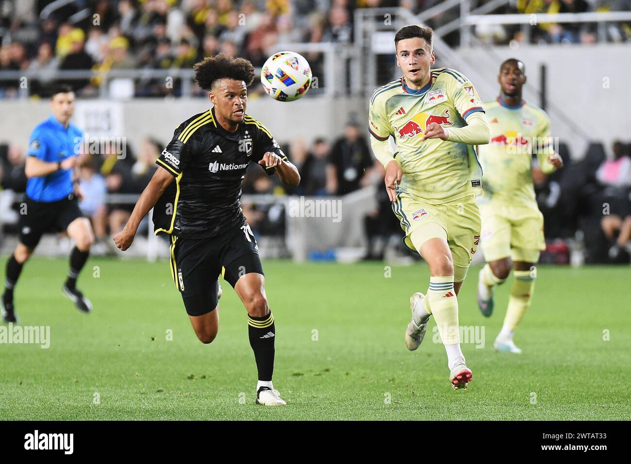 Columbus, Ohio, USA. 16th Mar, 2024. Columbus Crew forward Jacen ...