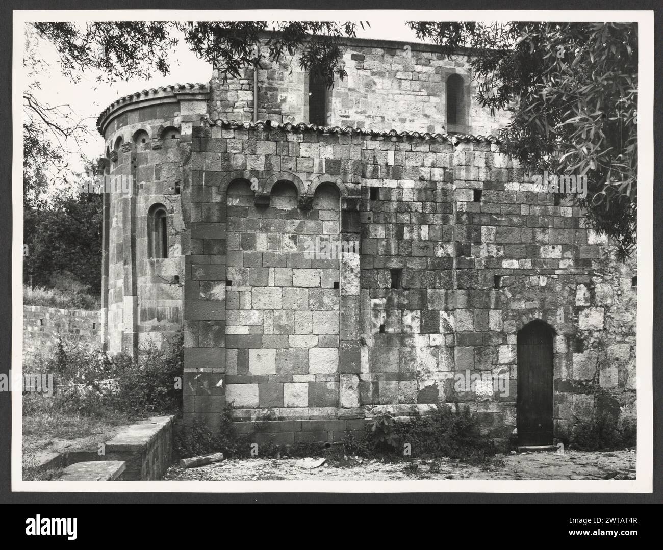 Sardinia Nuoro Bosa S. Pietro Extramuros6. Hutzel, Max 1960-1990 Medieval: Medieval architecture ...