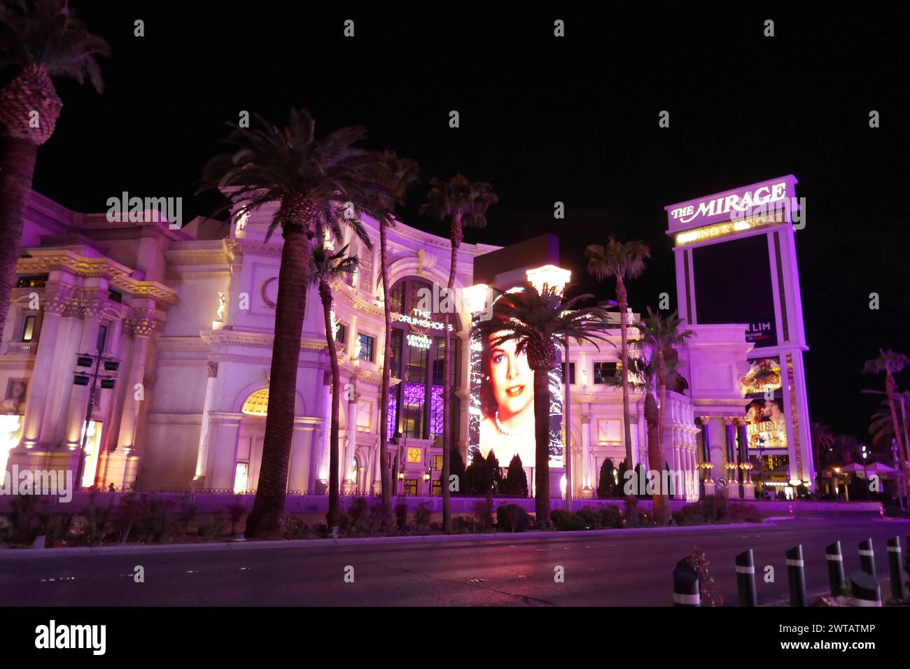 Las Vegas, Nevada, USA 7th March 2024 The Mirage Hotel & Casino on Las ...