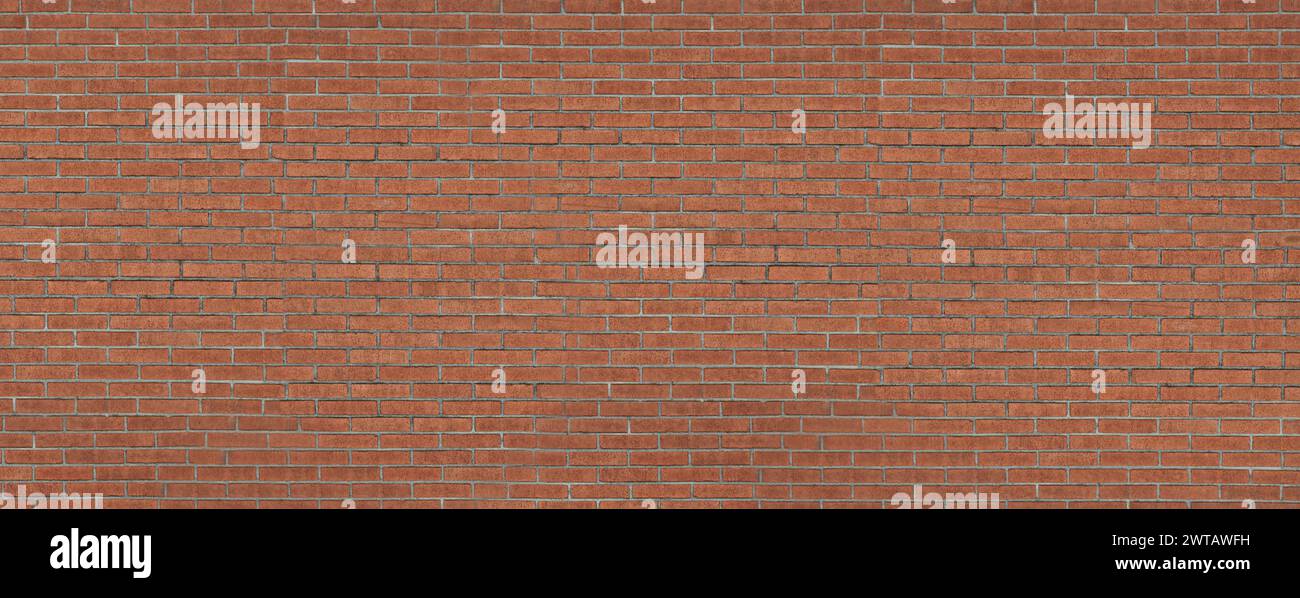 Color brick wall as background, banner design Stock Photo - Alamy