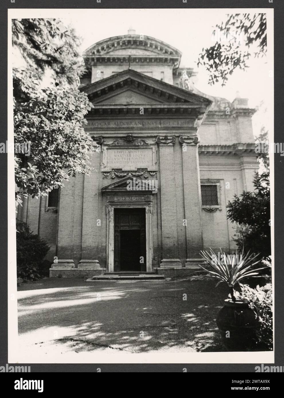 Lazio Roma Rome Abbazia delle Tre Fontane (S. Maria Scala Coeli, S ...