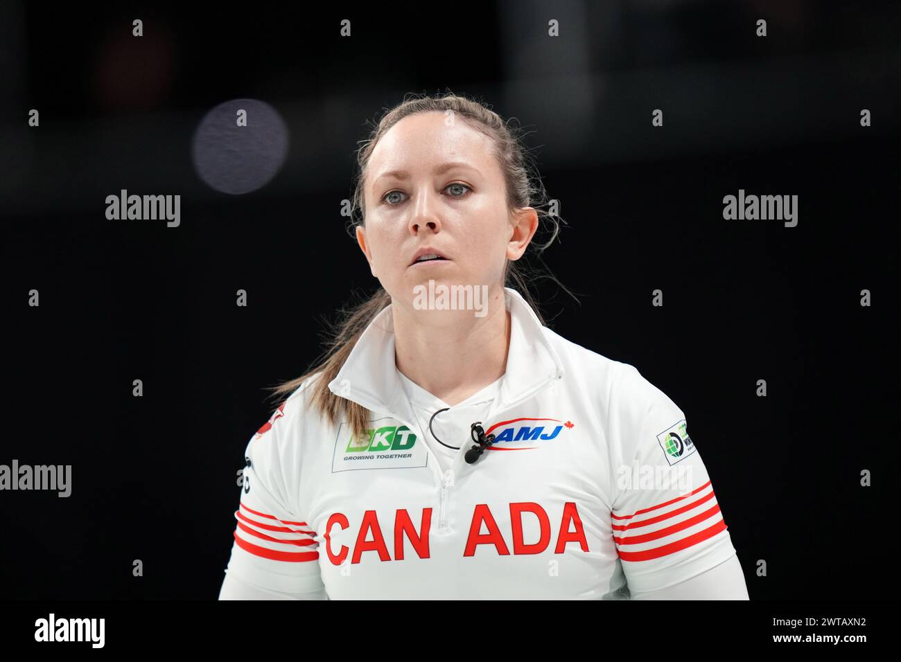 Sydney, Canada. 16th Mar, 2024. Canada's skip Rachel Homan during World ...