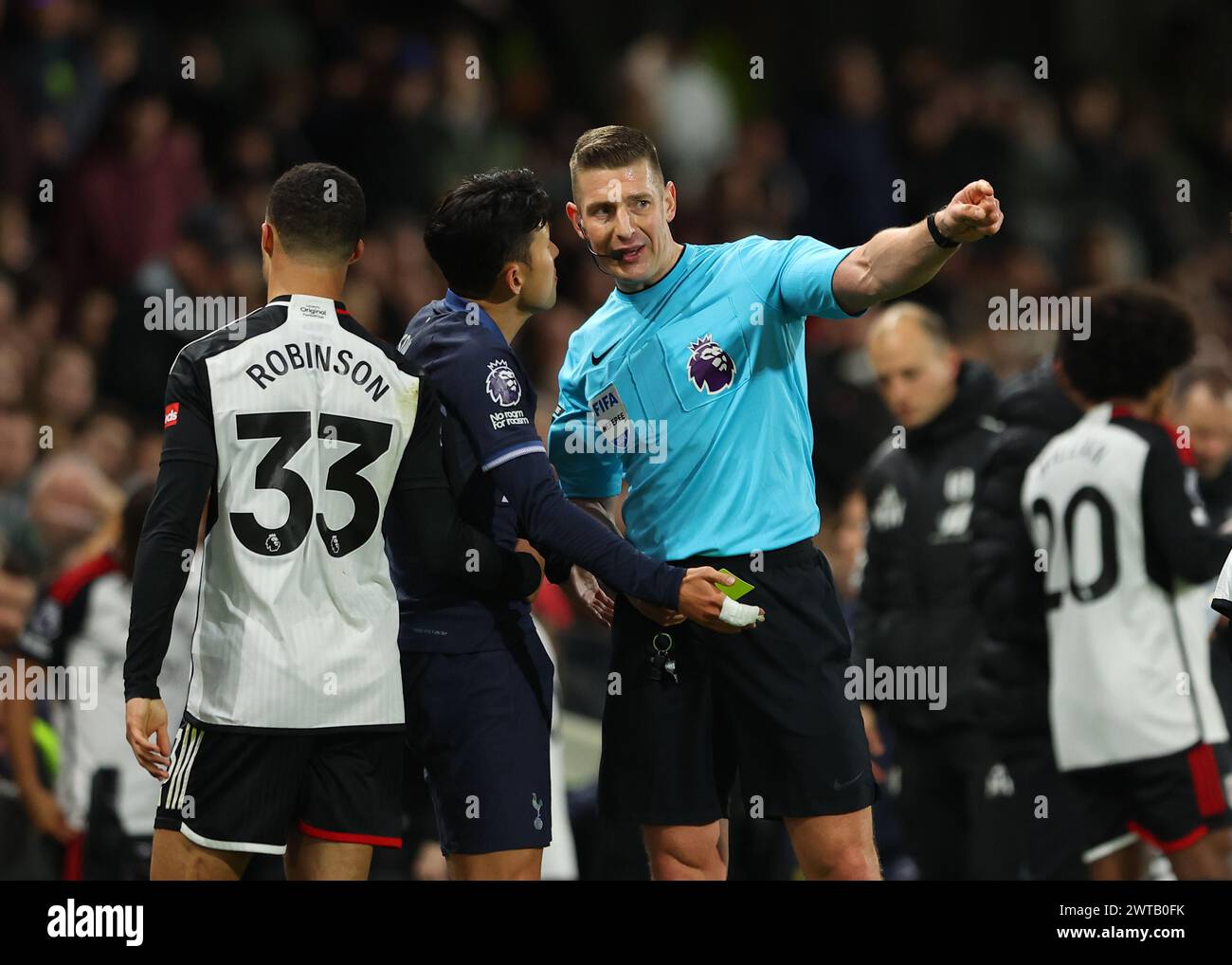Craven Cottage, Fulham, London, UK. 16th Mar, 2024. Premier League ...