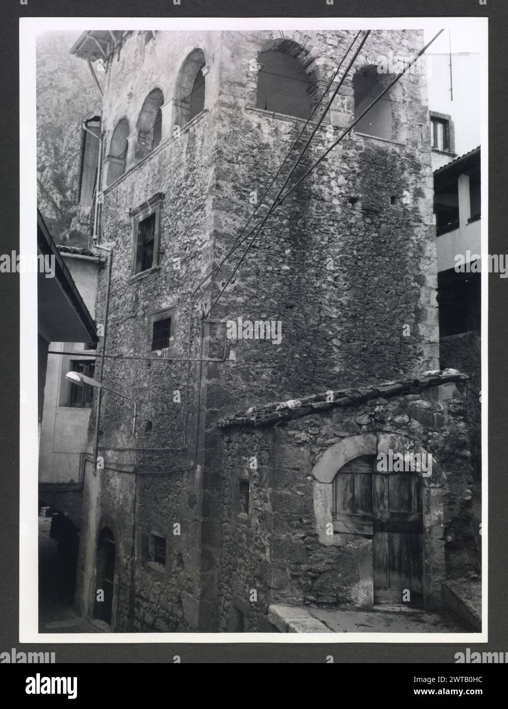 Abruzzo L'Aquila Fossa General views. Hutzel, Max 1960-1990 Medieval ...