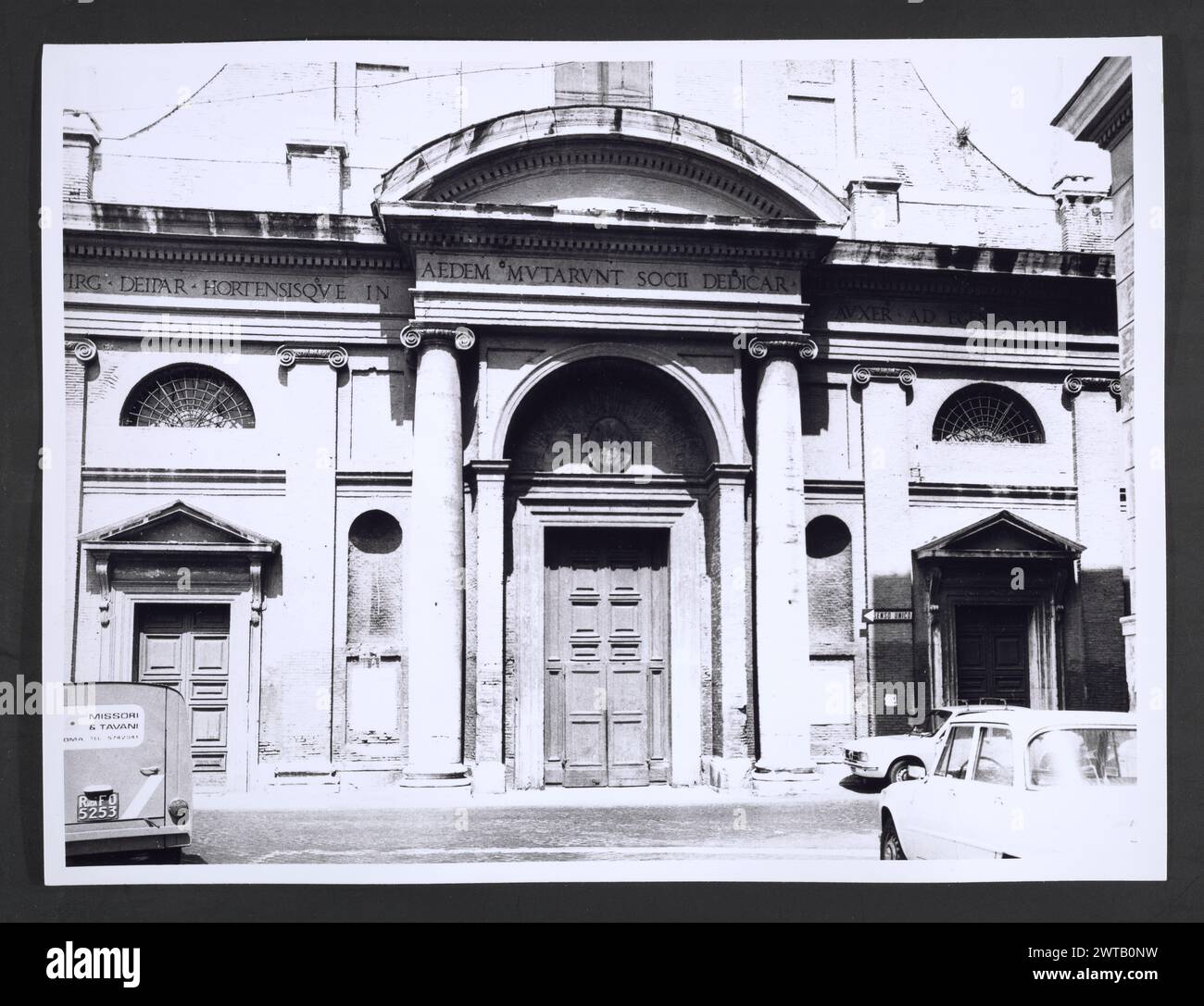 Lazio Roma Rome S. Maria dell'Orto. Hutzel, Max 1960-1990 Post-medieval ...