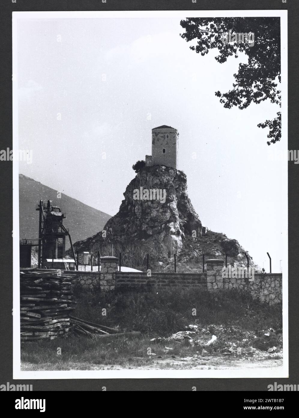 Abruzzo L'Aquila Monticchio Torre. Hutzel, Max 1960-1990 Medieval ...