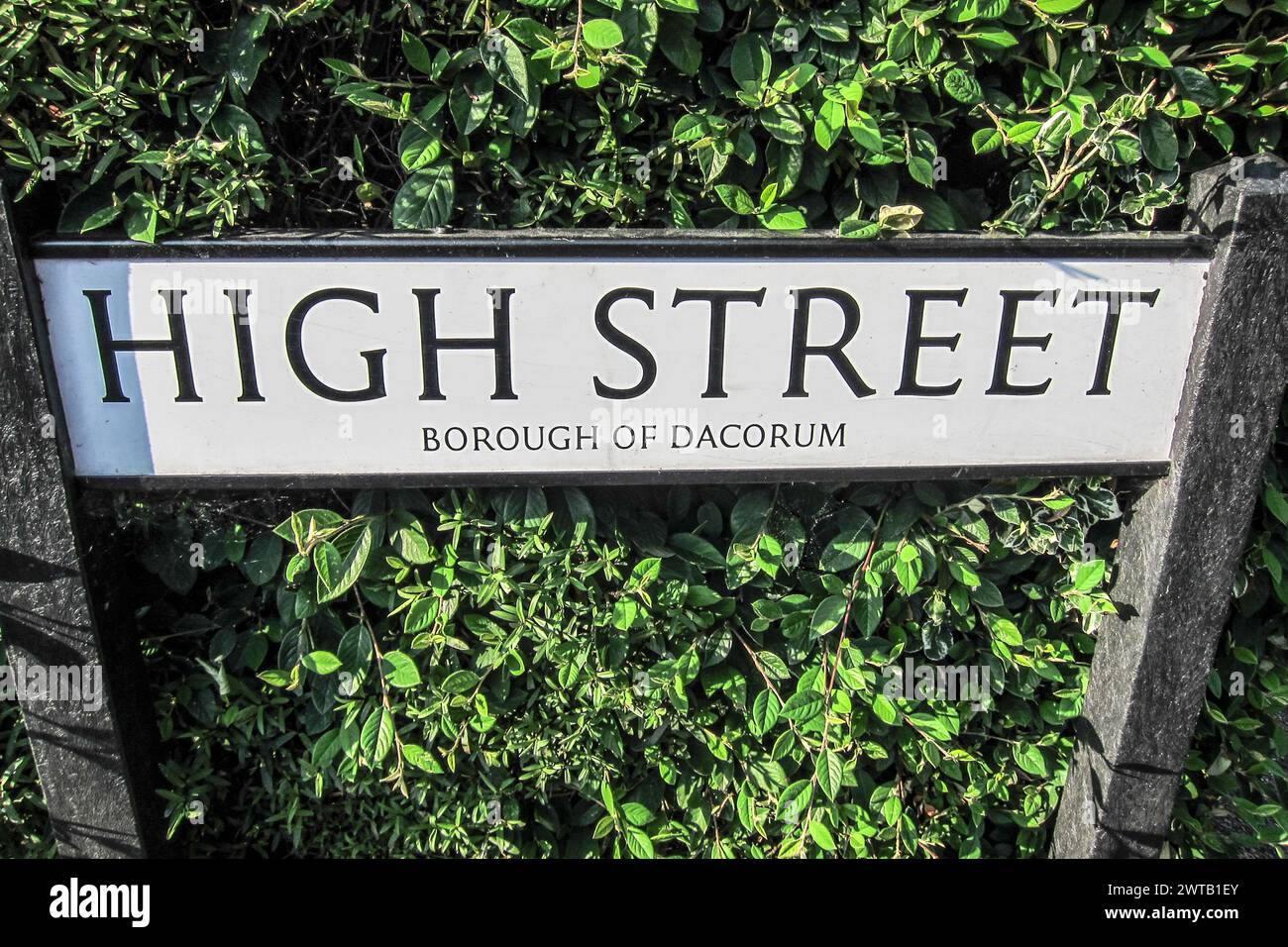 High Street, main commercial thoroughfare in the city centre of ...