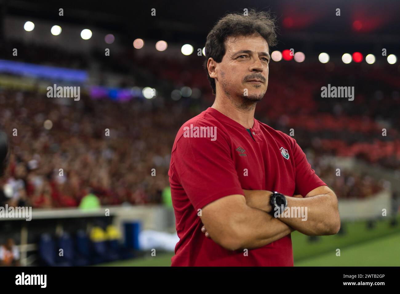 RIO DE JANEIRO, BRAZIL - MARCH 16: FERNANDO DINIZ, the head coach of ...