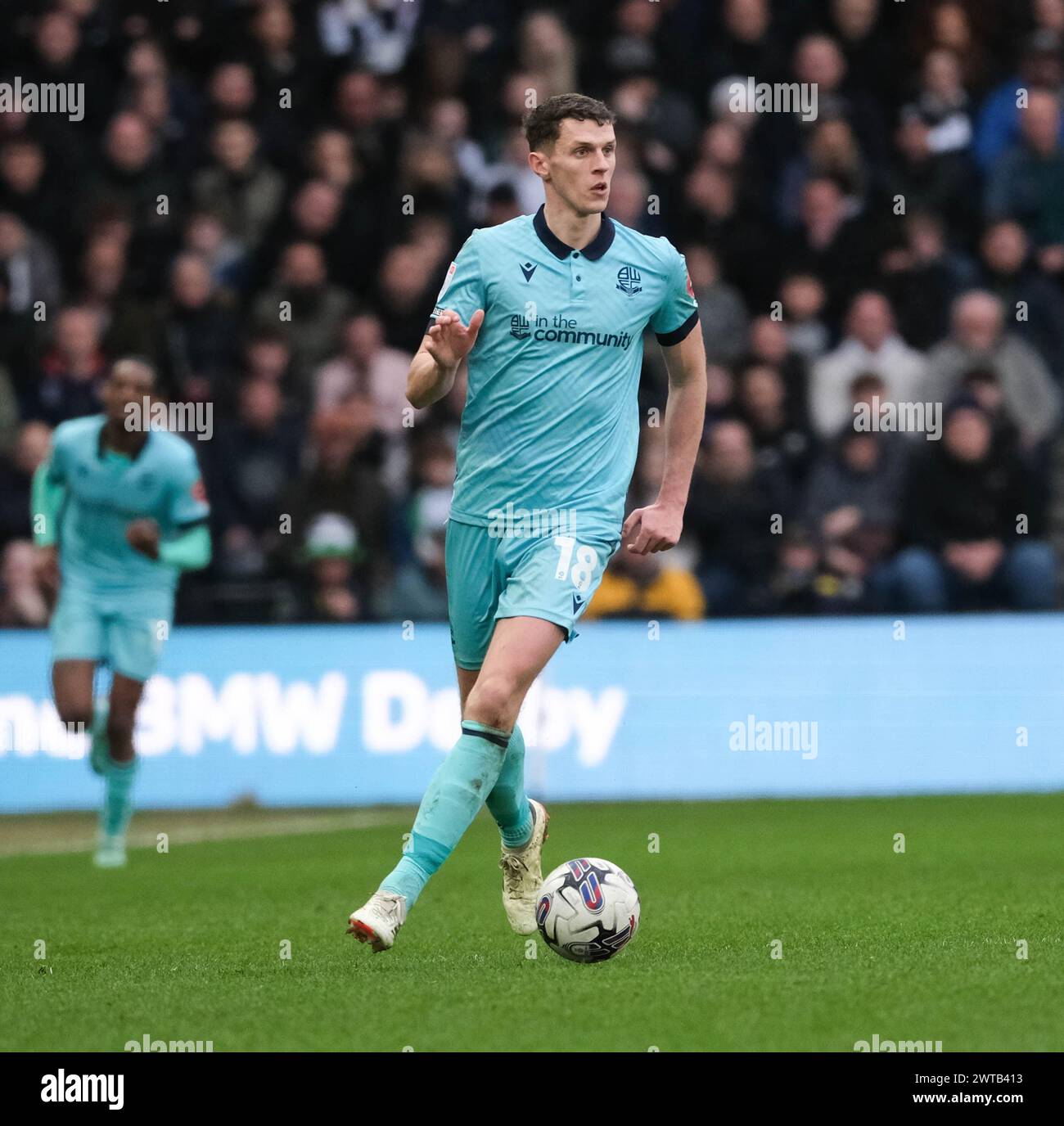 Pride Park, Derby, Derbyshire, UK. 16th Mar, 2024. League One Football ...