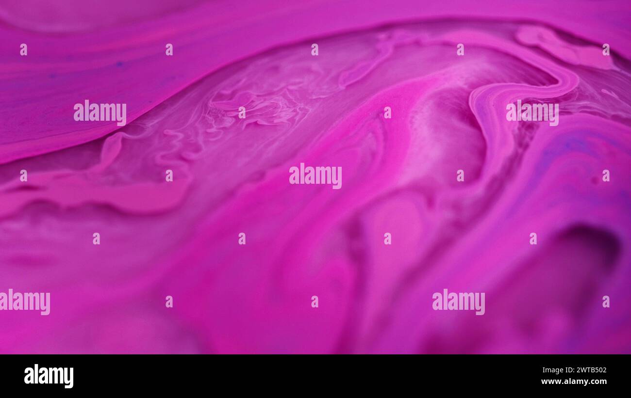 Ink water background pigment motion pink swirls Stock Photo - Alamy