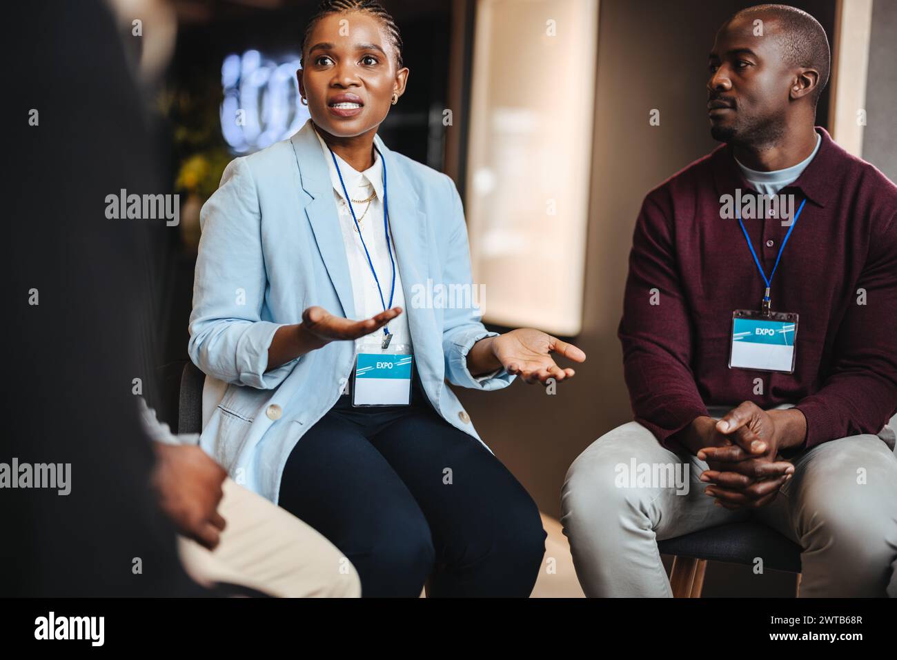 Formal business discussion hi-res stock photography and images - Alamy