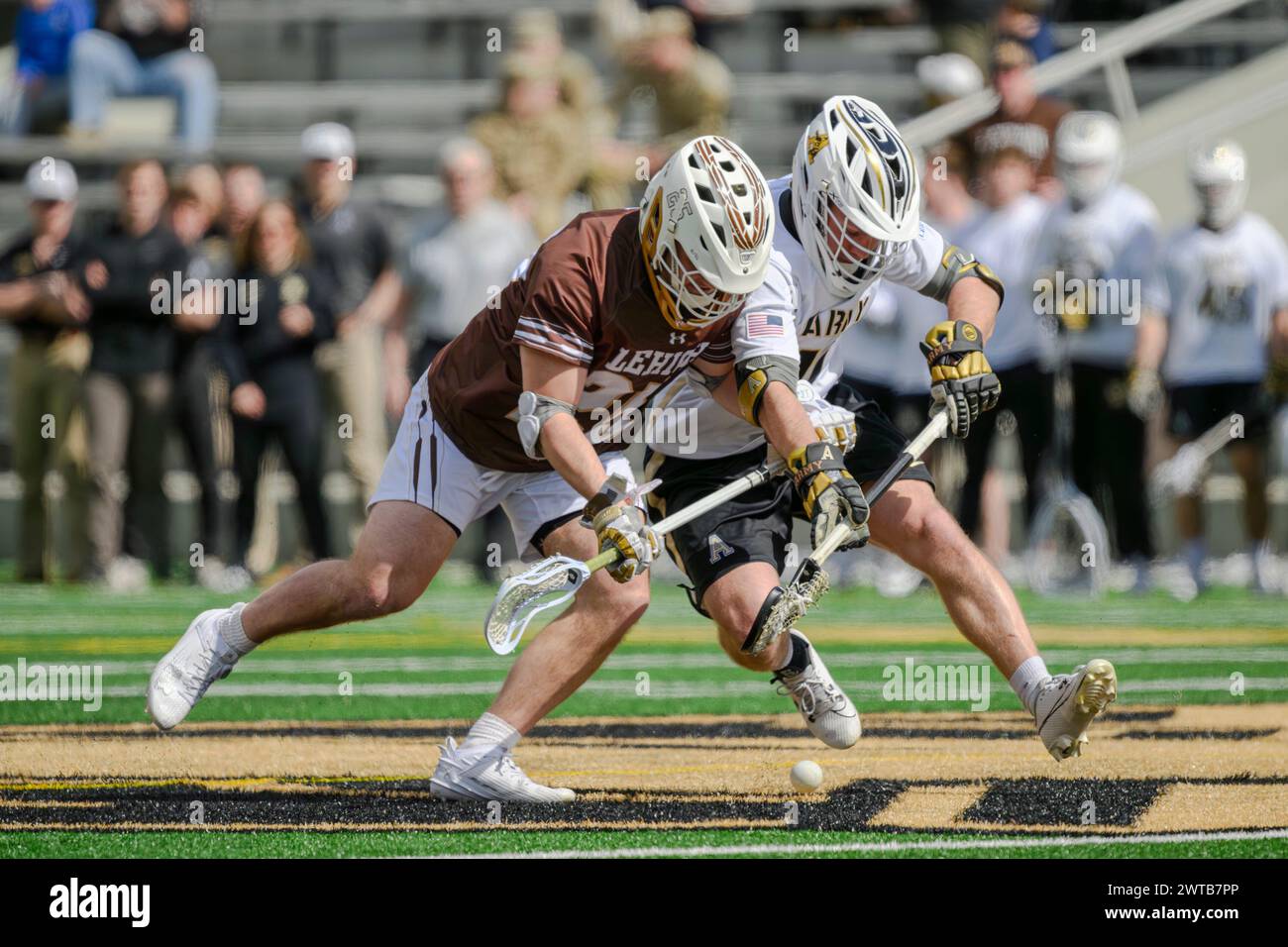West Point, New York, USA. 16th Mar, 2024. WILL COLETTI OF ARMY BLACK ...