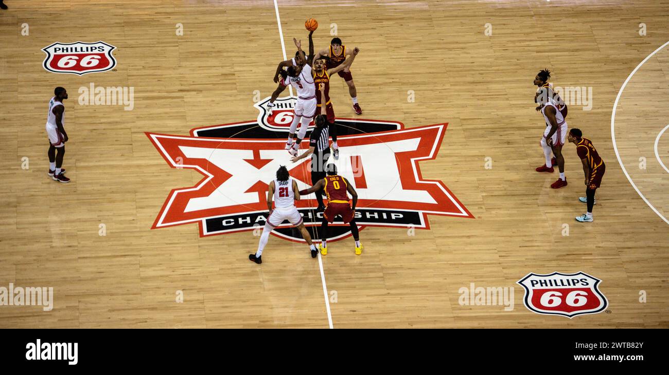Big 12 basketball championship hi-res stock photography and images - Alamy