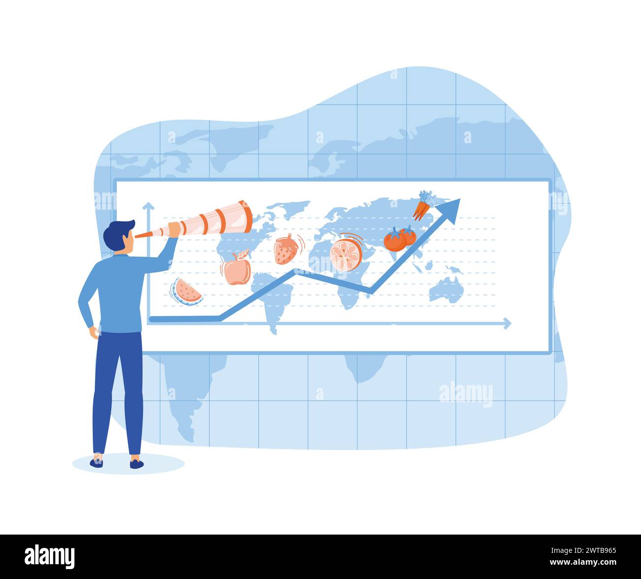 Inflation financial crisis. Food price inflation. Crisis and rising ...