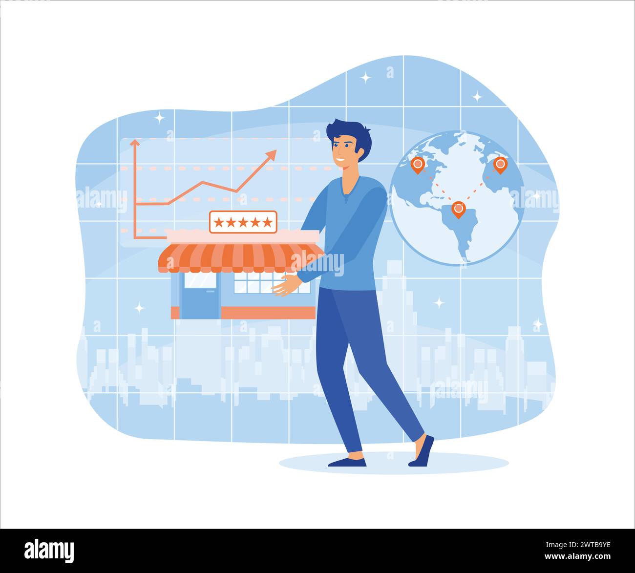 Franchise vector vectors hi-res stock photography and images - Alamy