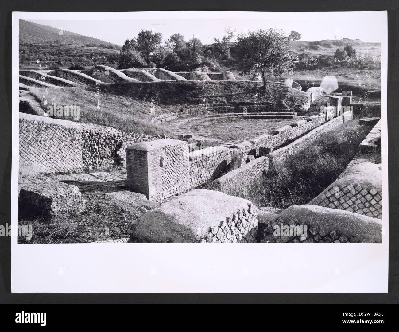Umbria Terni Carsulae Remains of ancient town3. Hutzel, Max 1960-1990 ...