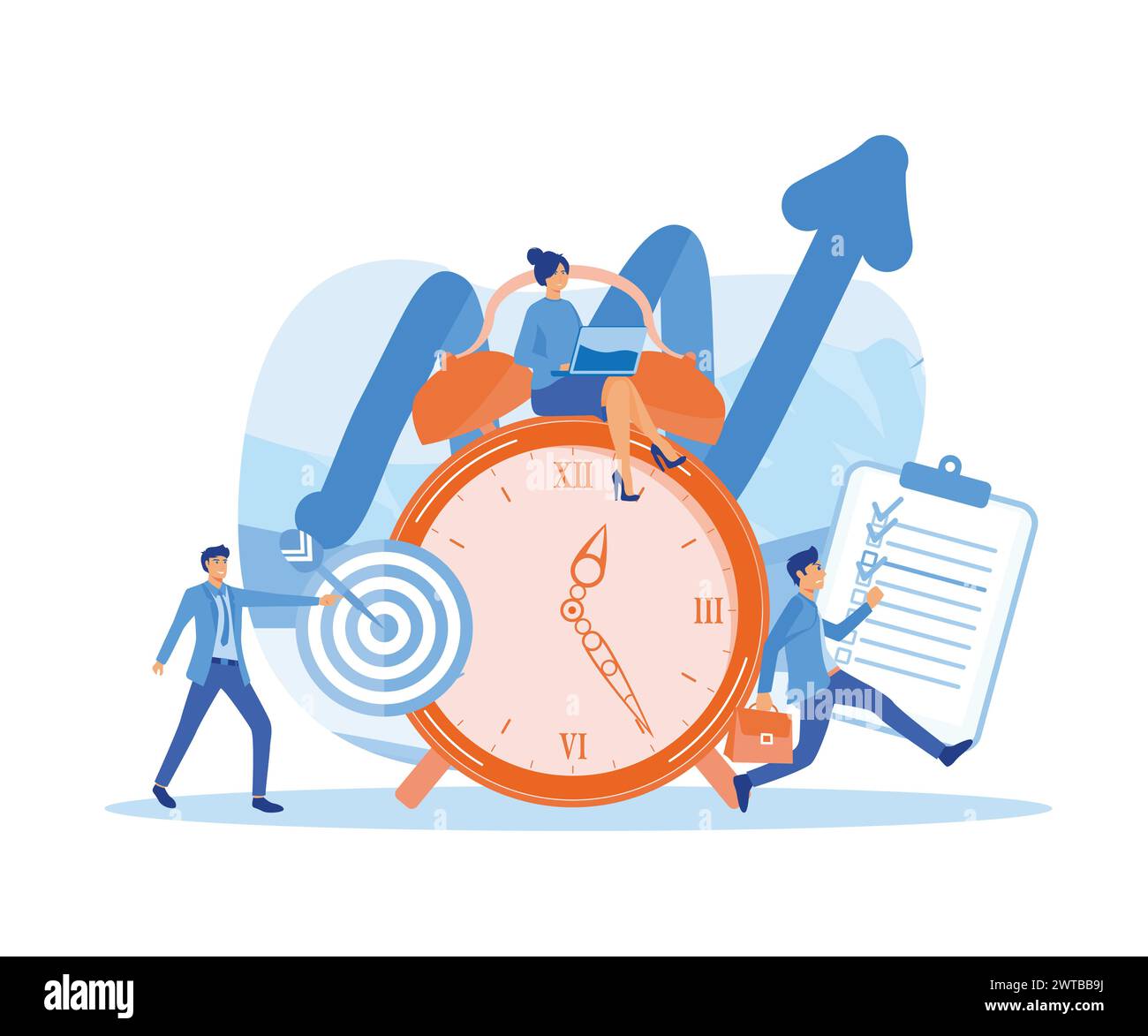 Daily interaction Stock Vector Images - Alamy