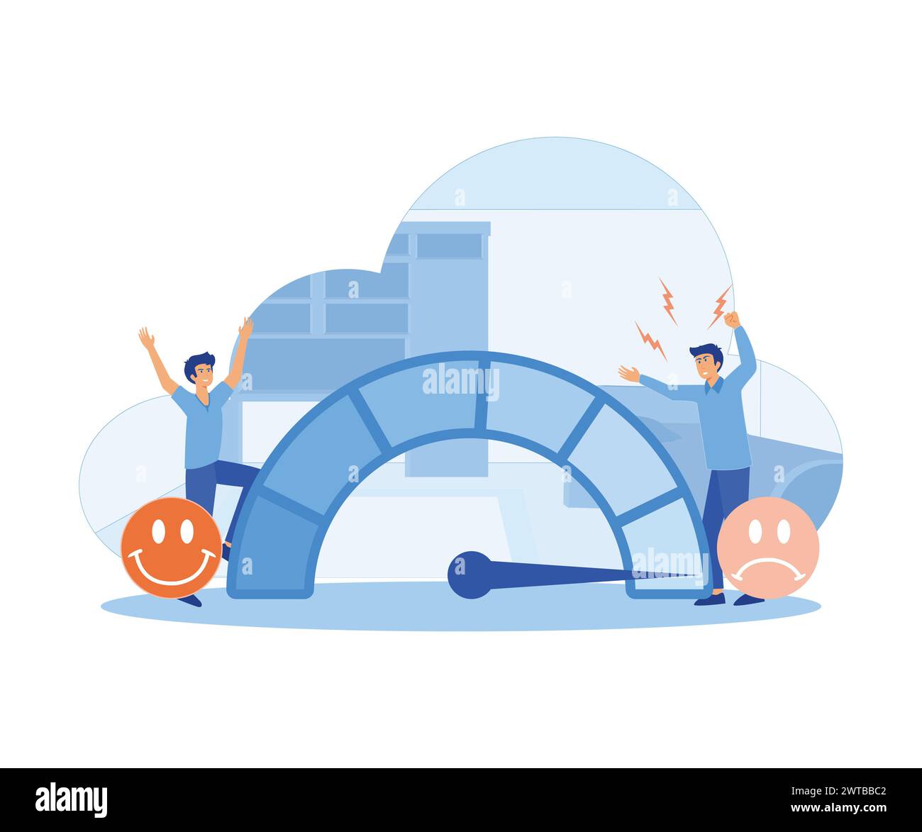 Career problems isolated concept Stock Vector Images - Alamy